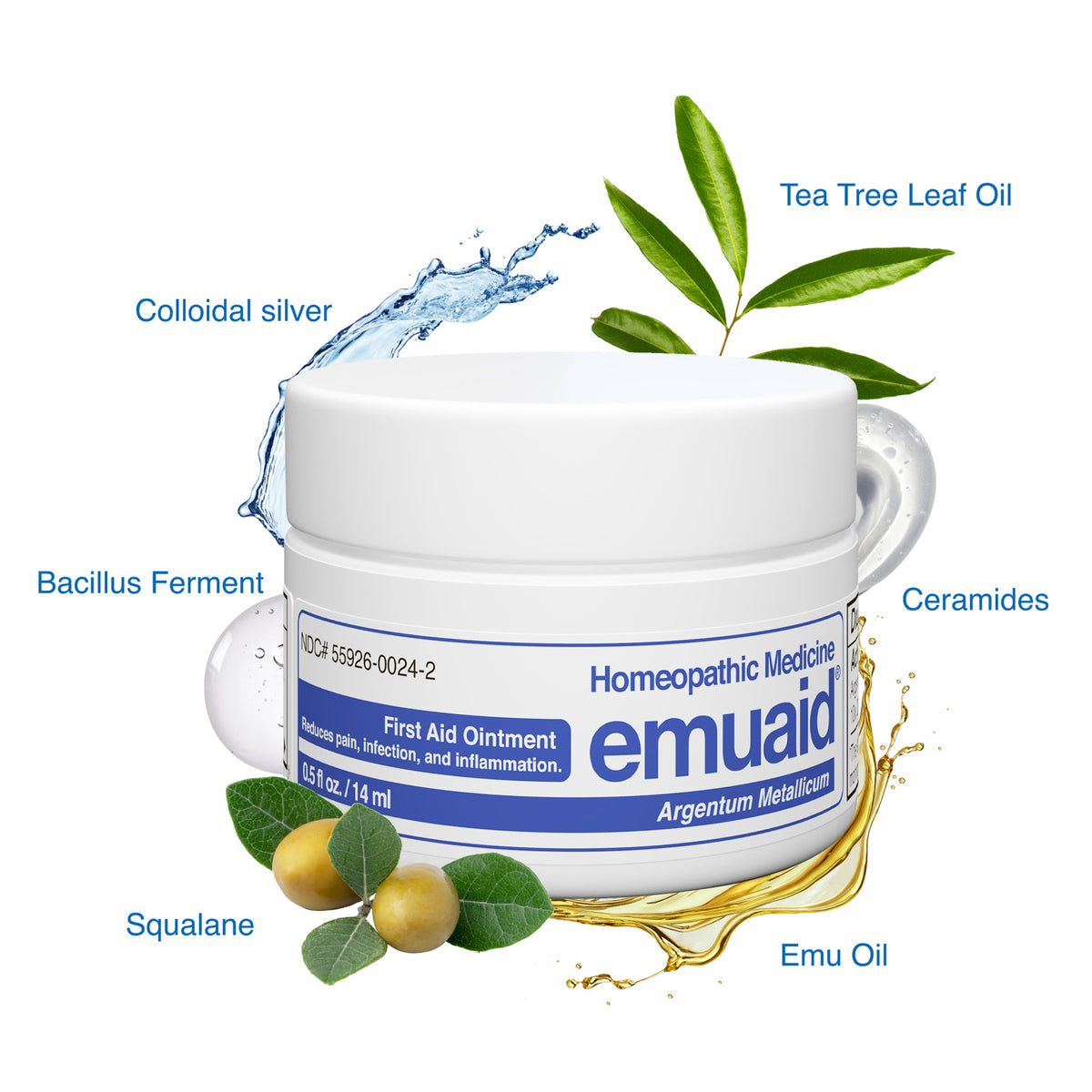 EMUAID® First Aid Ointment 0.5oz | EMUAID® Official Site