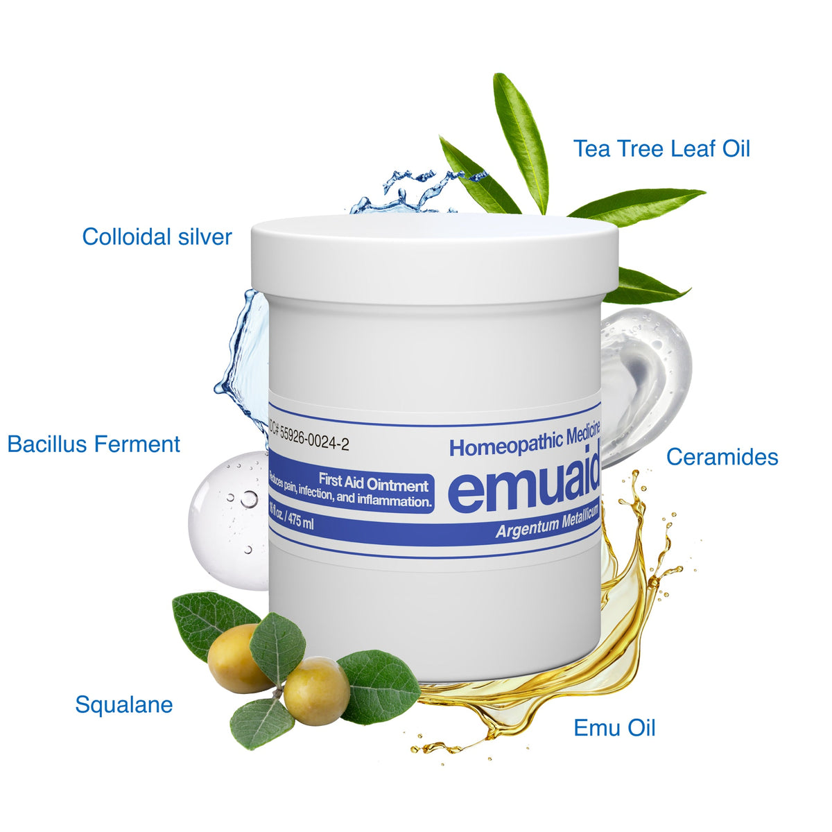 EMUAID® First Aid Ointment 16oz | EMUAID® Official Site